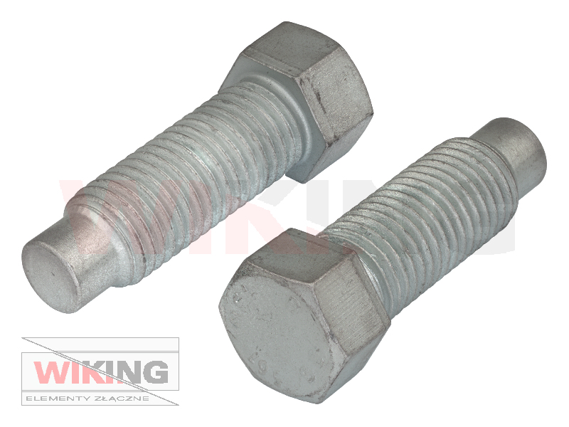 śruby dociskowe z łbem sześciokątnym z czopem walcowym DIN 561 forma B | Sklep Wiking Kraków